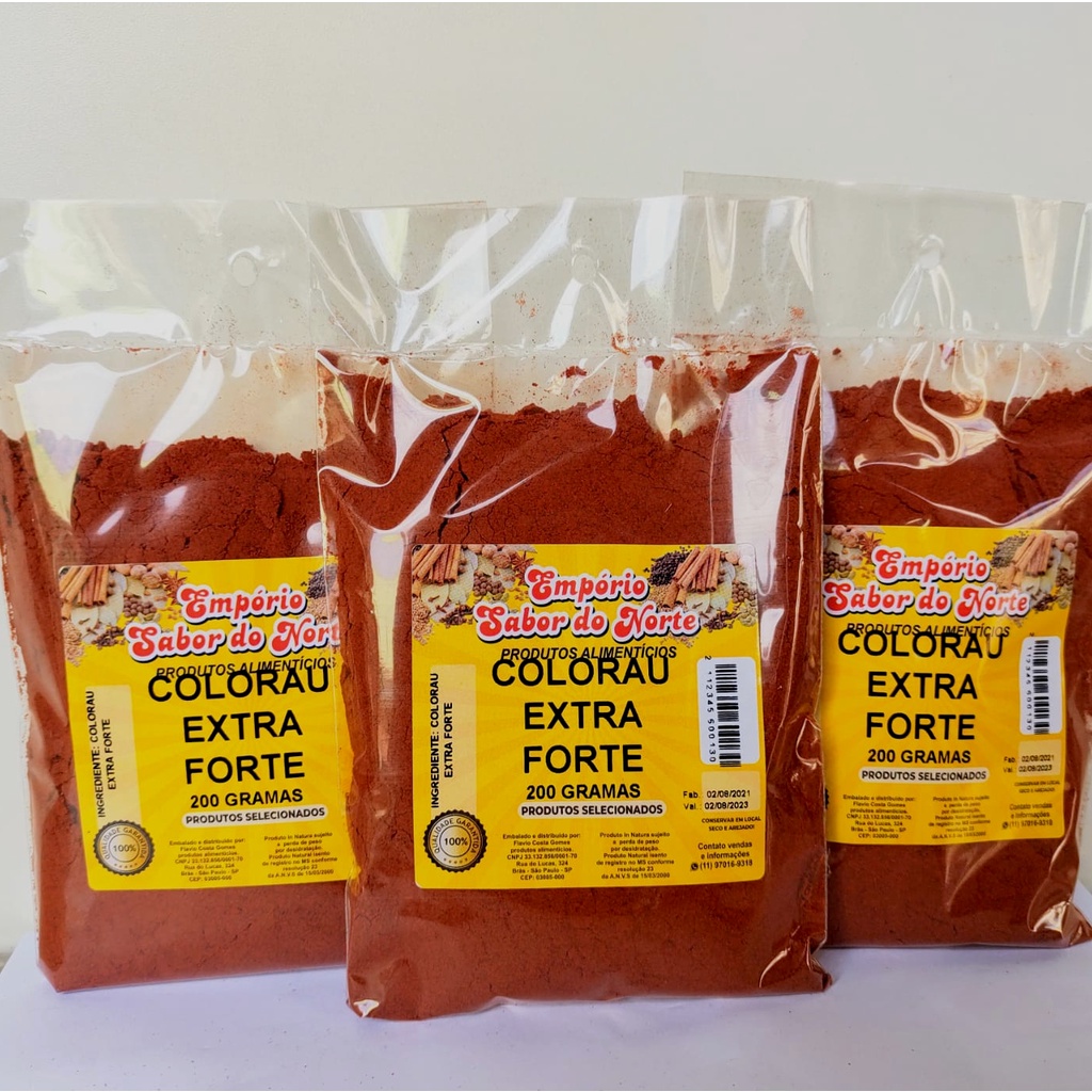 Colorau Extra Forte 200g | Shopee Brasil