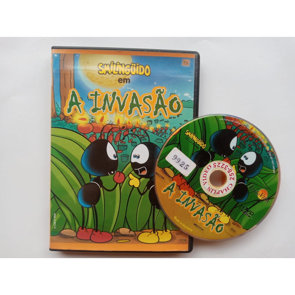 Dvd Smilinguido em A Invasão Original Seminovo Luz e Vida | Shopee Brasil