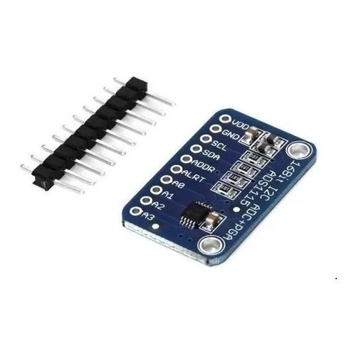 Ads1115 Conversor Analogico Digital 16 Bit I2c Adc Arduino | Shopee Brasil