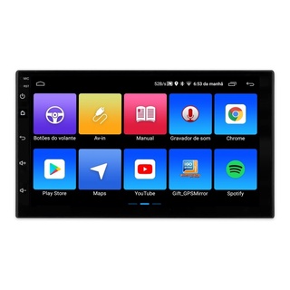 Central multimídia 2din universal 7 polegadas android bluetooth gps espelhamento wifi | Shopee ...