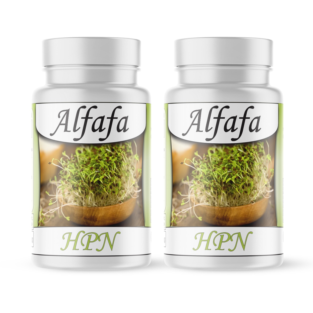 Alfafa Planta Medicinal Pura 120 Cápsulas 500mg Medicago sativa ...