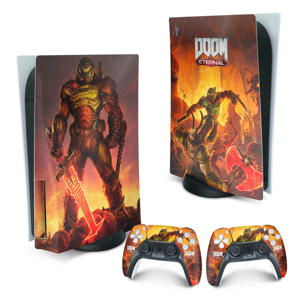 skin-ps5-playstation-5-adesivo-doom-eternal-shopee-brasil