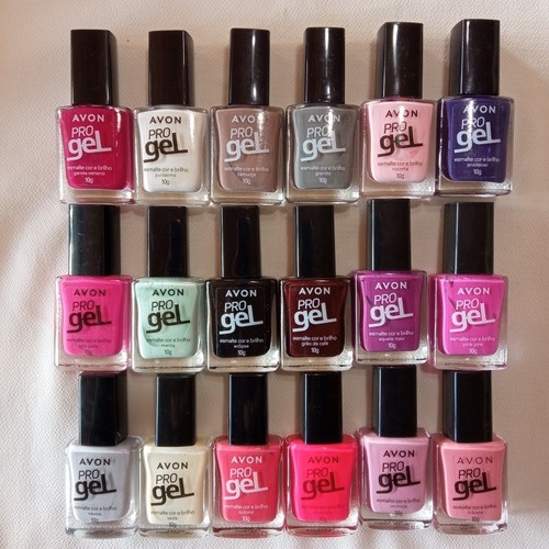 Esmalte Avon Cor e Brilho Pro Gel 10g | Shopee Brasil