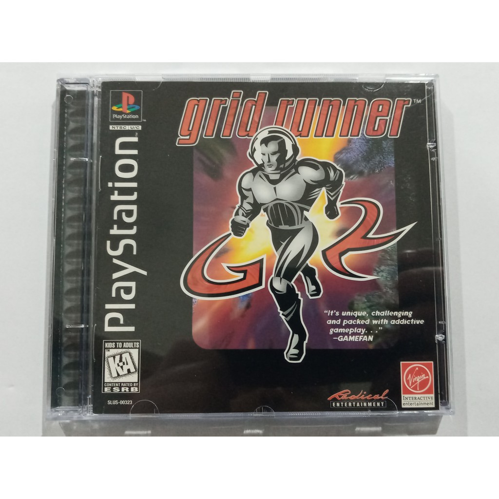 Grid Runner p/ PS1 Playstation 1 Original Completo | Shopee Brasil