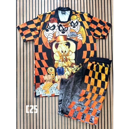 Kit Império Mandrake Cria de Quebrada Favela Camiseta+bermuda Cod 25 ...