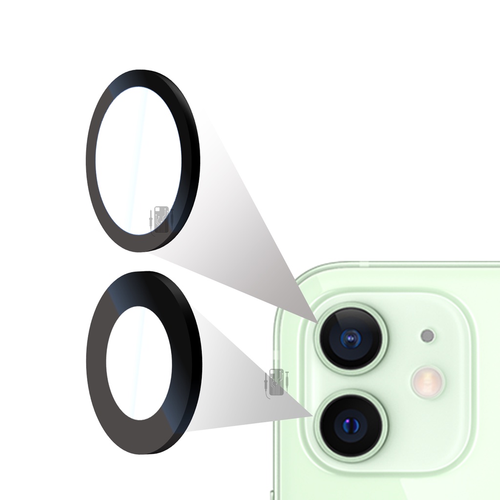 Vidro da Camera iPhone 12 / 12 Mini / 12 Pro / 12 Pro Max Vidrinho ...