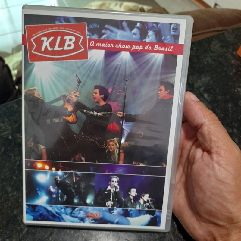 DVD KLB o maior show pop do Brasil produto novo original lacrado de ...