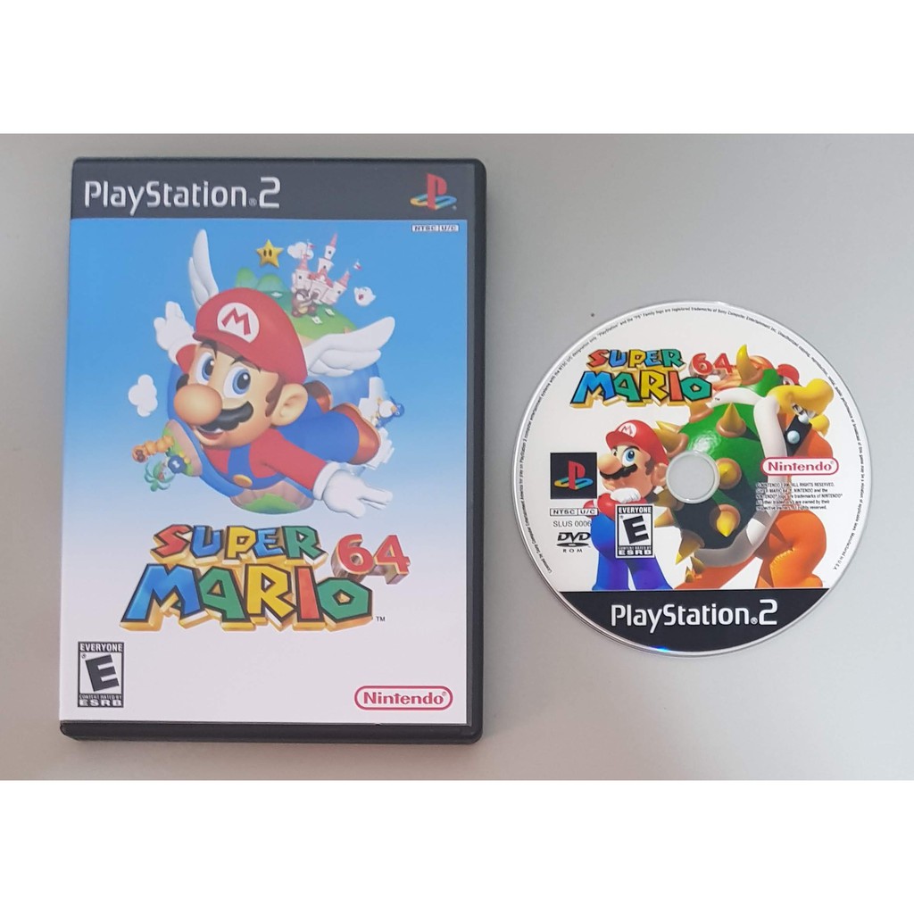 PS2 - Super Mario 64 - Leia a descrição | Shopee Brasil