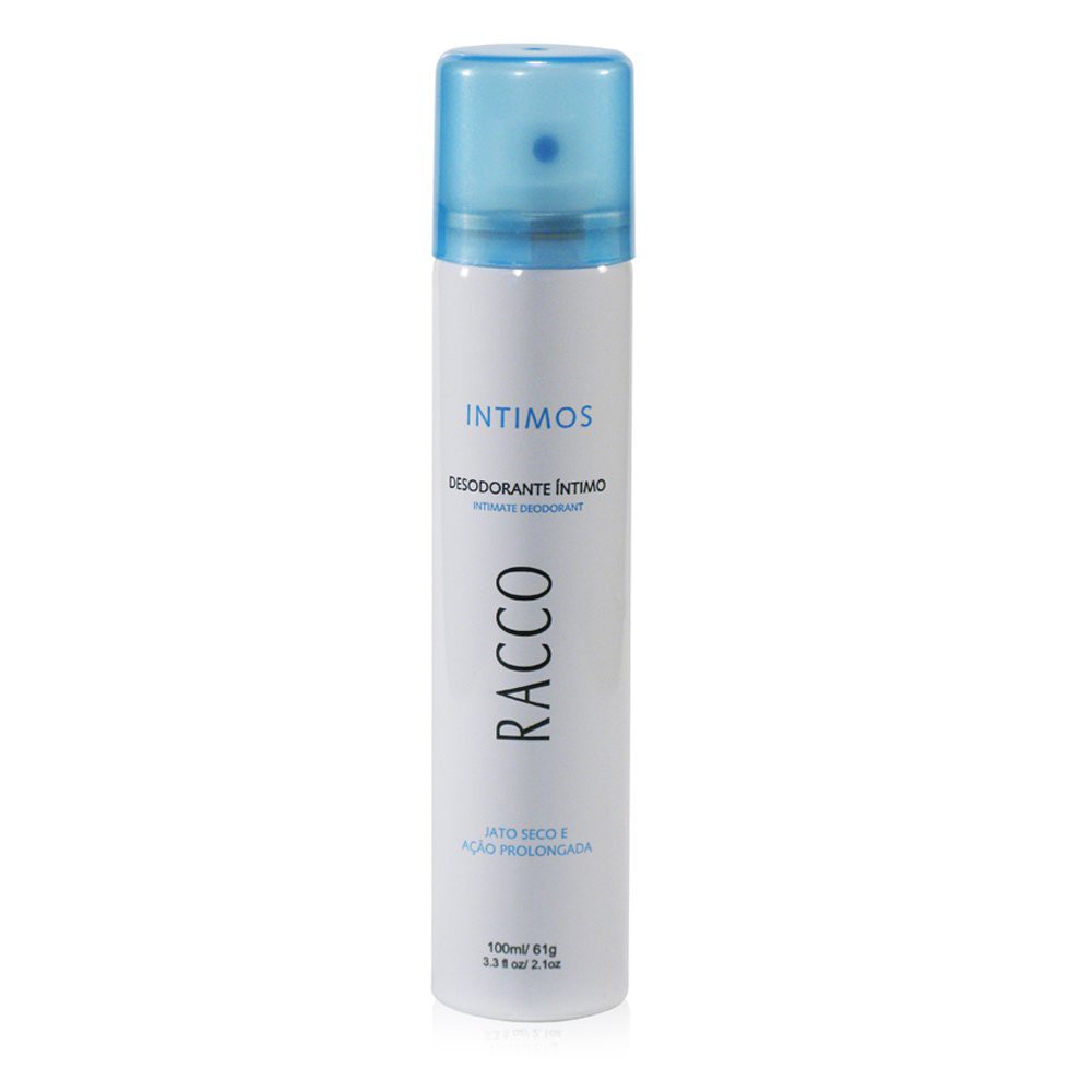 Desodorante Íntimo Jato Seco, 100ml - Racco | Shopee Brasil