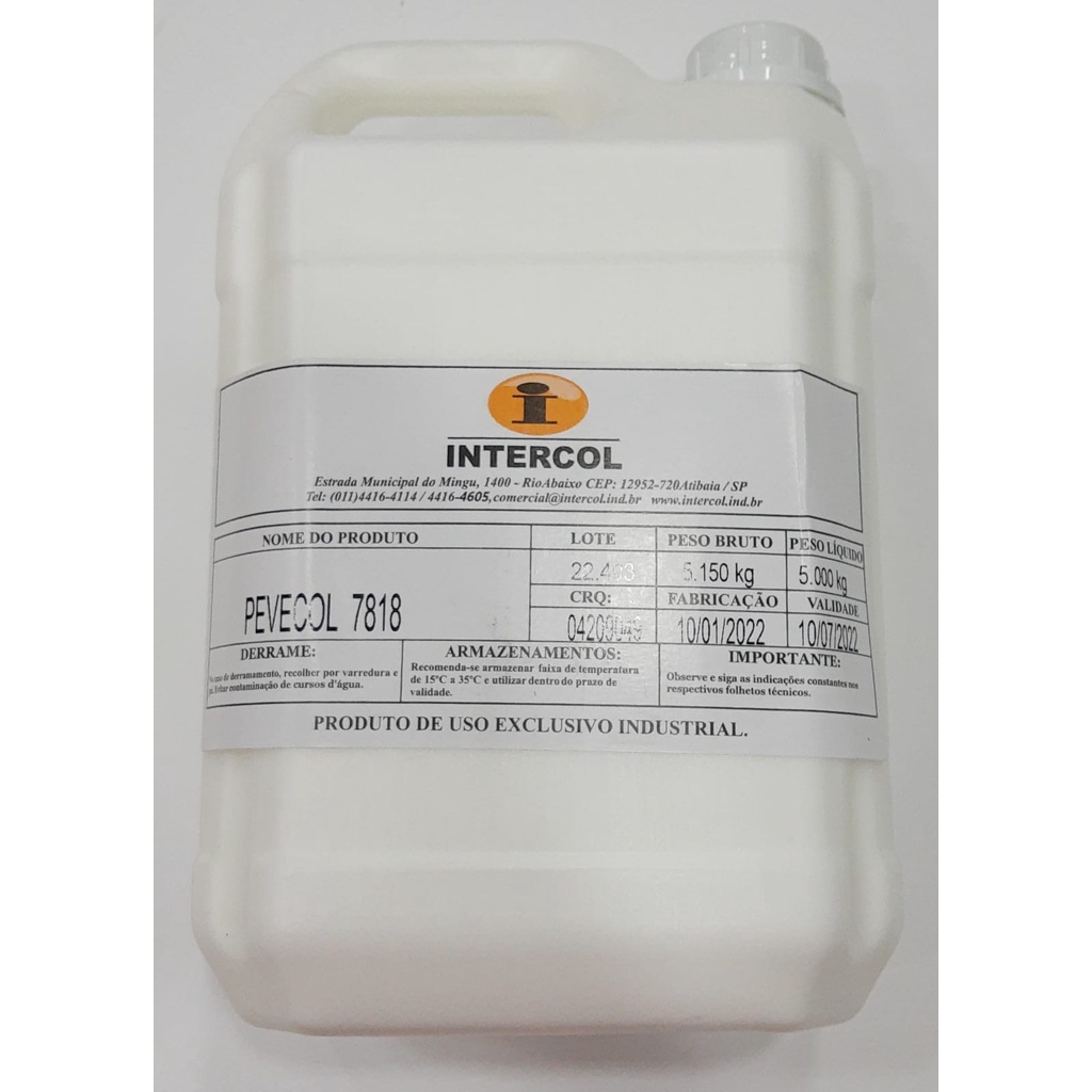 Cola Intercol 5 Litros | Shopee Brasil