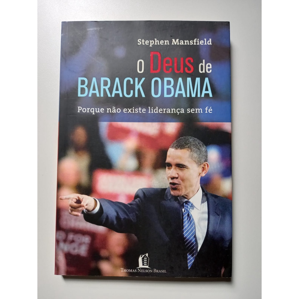 O Deus de Barack Obama (Stephen Mansfield) | Shopee Brasil