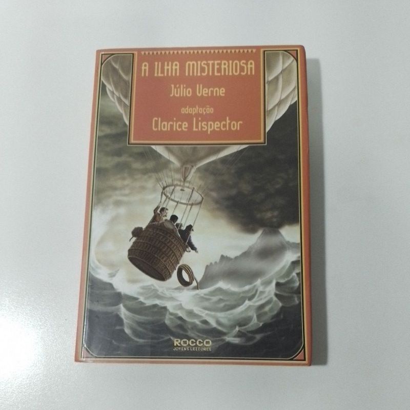 Livro A Ilha Misteriosa Shopee Brasil