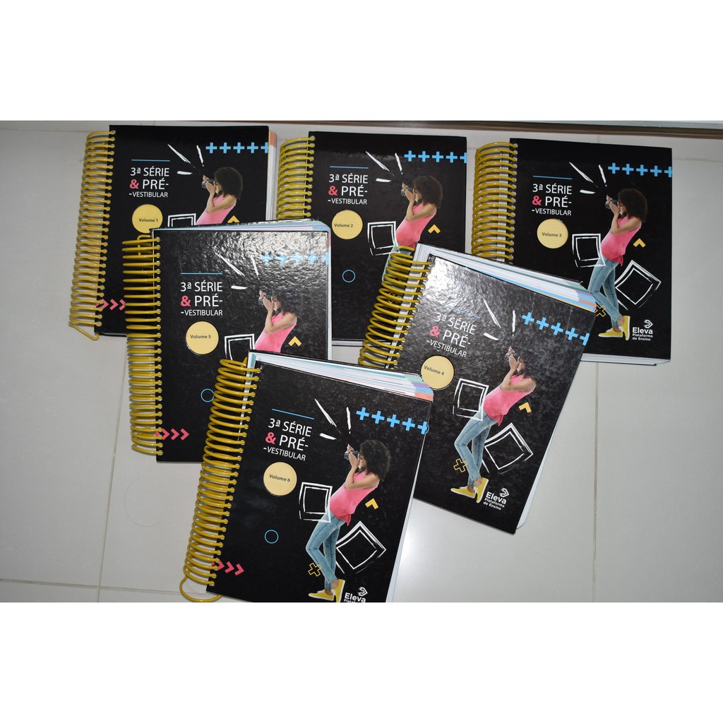 Material completo pré-vestibular Alfa ENEM Cursinho | Shopee Brasil