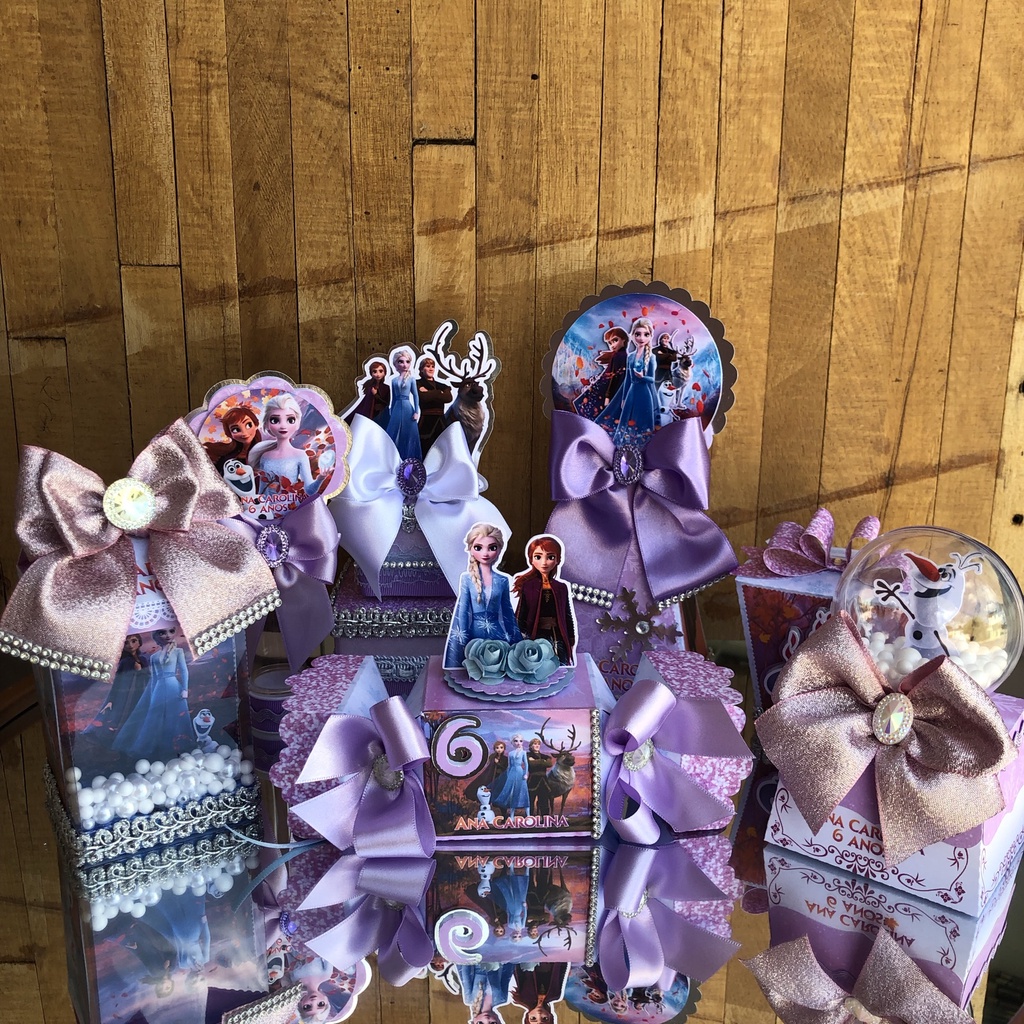 Kit Festa Frozen 2 - Luxo | Shopee Brasil