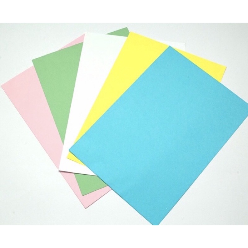 Cartolina escolar colorida 50x66 150g PACOTE C/10 folhas de cartolina ...