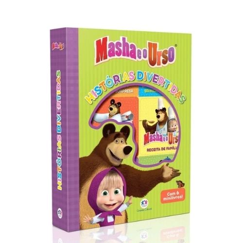 Livro Box - Masha e o Urso | Shopee Brasil