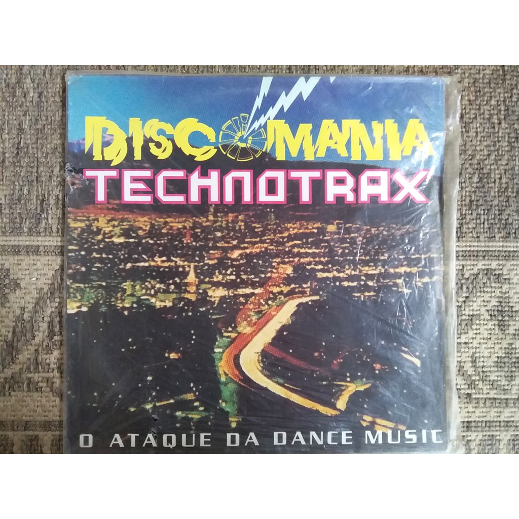 disco de vinil discomania technotrax | Shopee Brasil