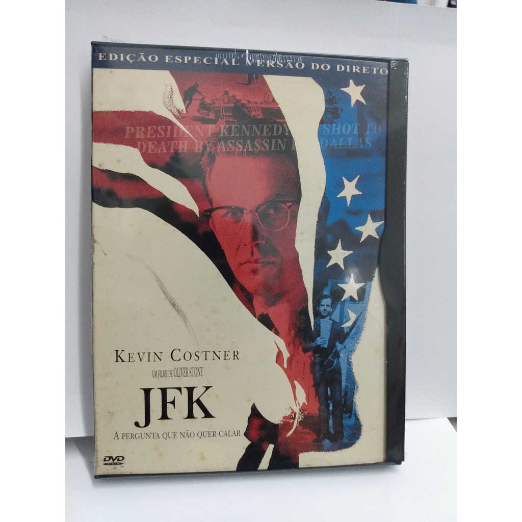 DVD JFK, Kevin Costner (1991) FILME | Shopee Brasil