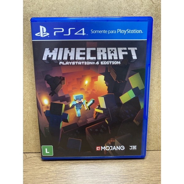 MINECRAFT PLAYSTATION 4 EDITION Mídia física | Shopee Brasil