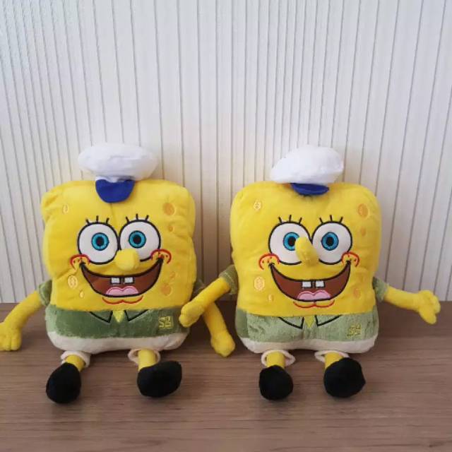 Spongebob Doll Cute Character Chef | Shopee Brasil