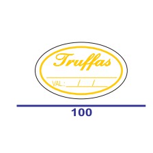Etiqueta Truffa c/100 ref. 100 | Shopee Brasil