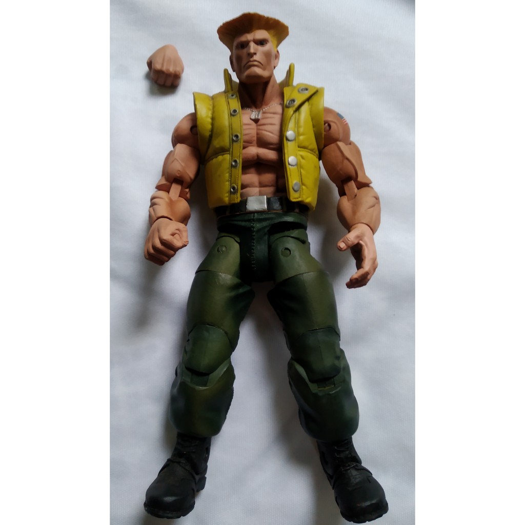 Guile SDCC Street Fighter Neca boneco figura original | Shopee Brasil