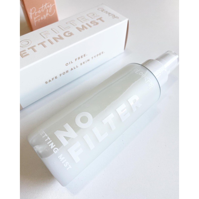 Fixador de Maquiagem Colourpop - No Filter Setting Mist Matte | Shopee ...
