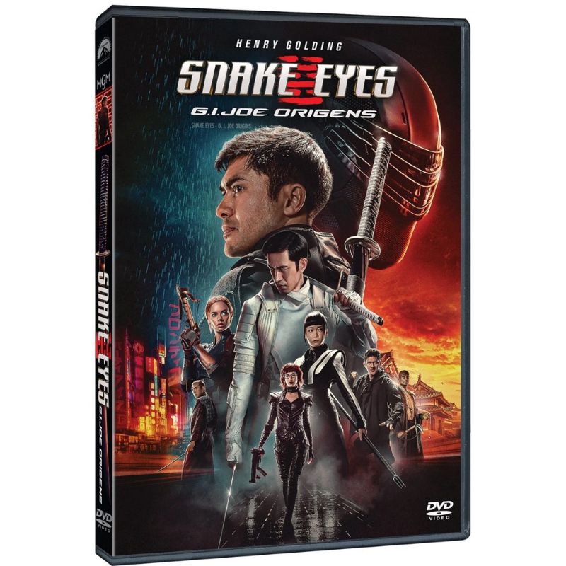 Dvd: G.I. Joe Origens: Snake Eyes - Original e Lacrado | Shopee Brasil