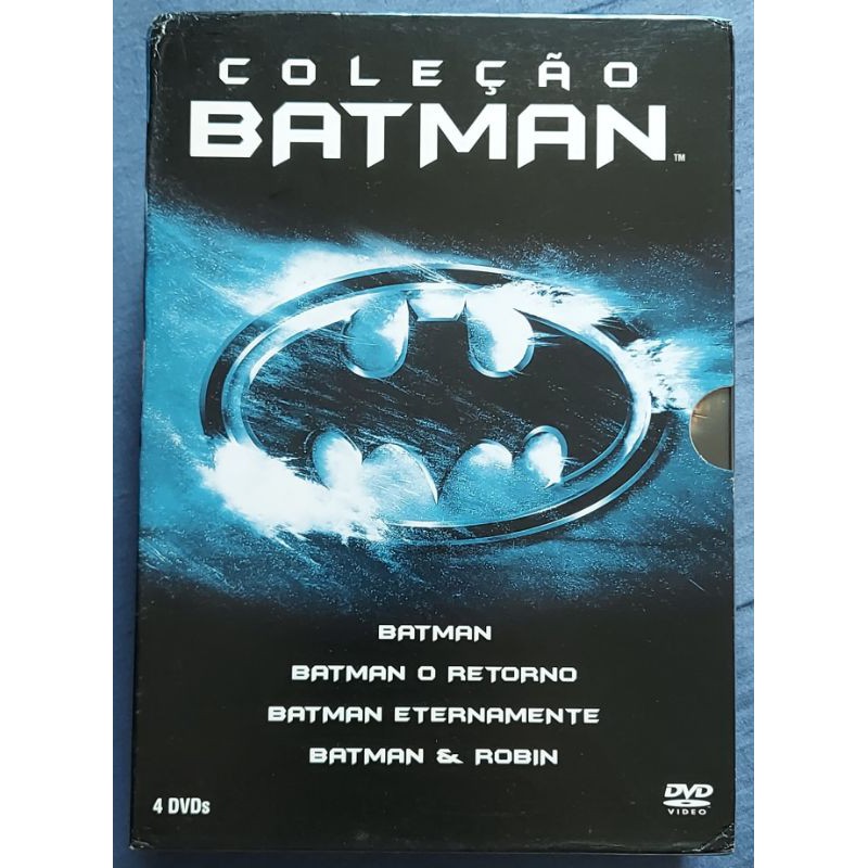 Box Batman com 4 Dvds | Shopee Brasil