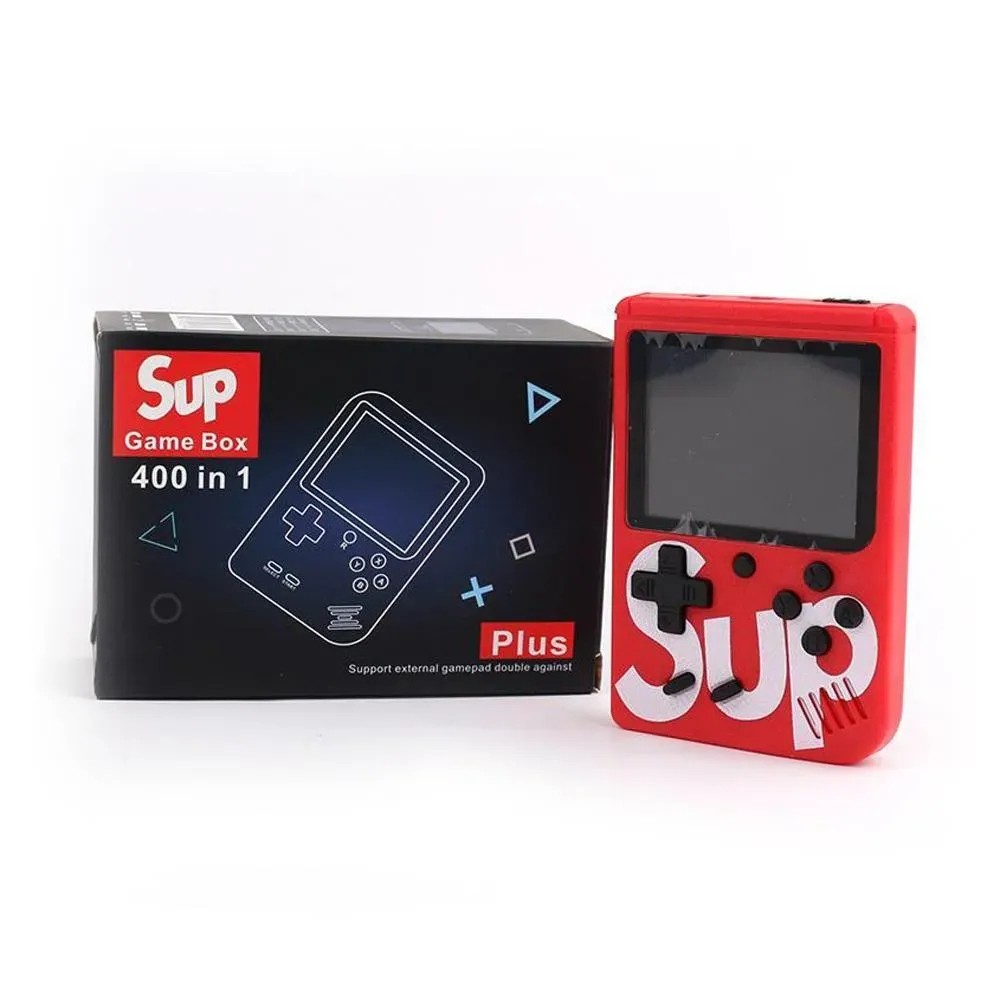 Mini Game Portátil Retro Sup Game Box com 400 Jogos | Shopee Brasil