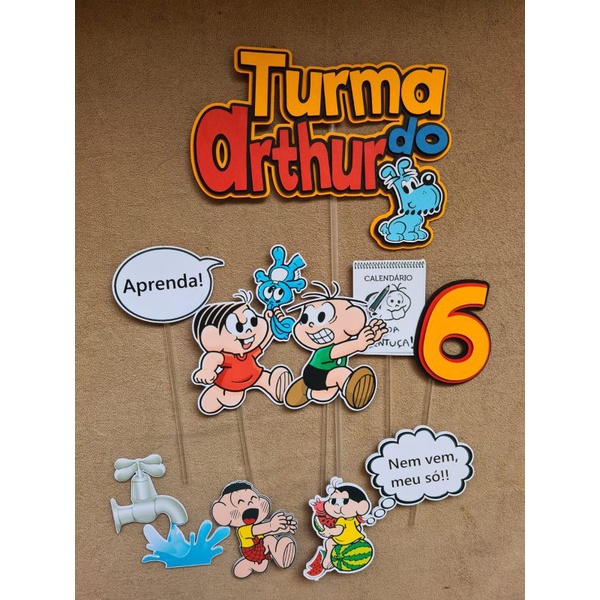 Topper Turma da Mônica | Shopee Brasil