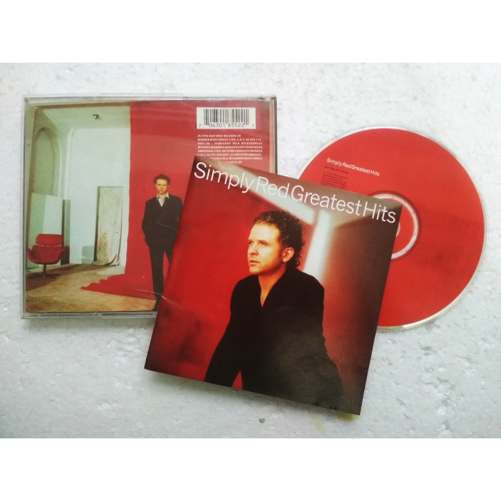 Cd - Simply Red - Greatest Hits | Shopee Brasil