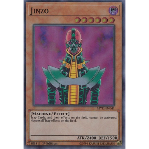 ** Jinzo - BP01-EN003 - Black Rare Yugioh Yu-gi-oh ** | Shopee Brasil