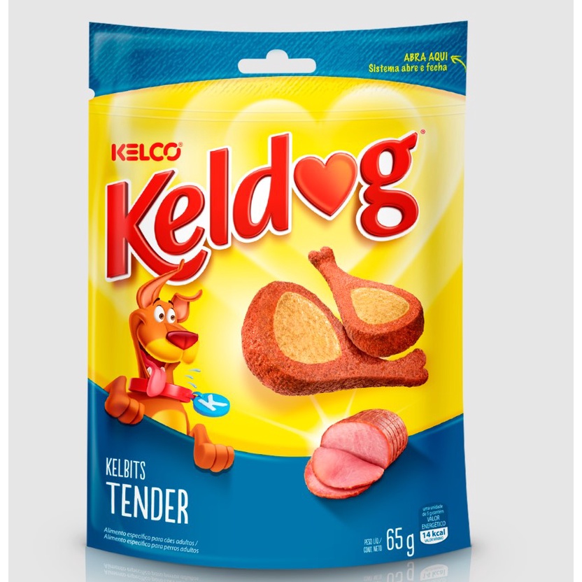 Keldog Kelbits Tender 65g | Shopee Brasil