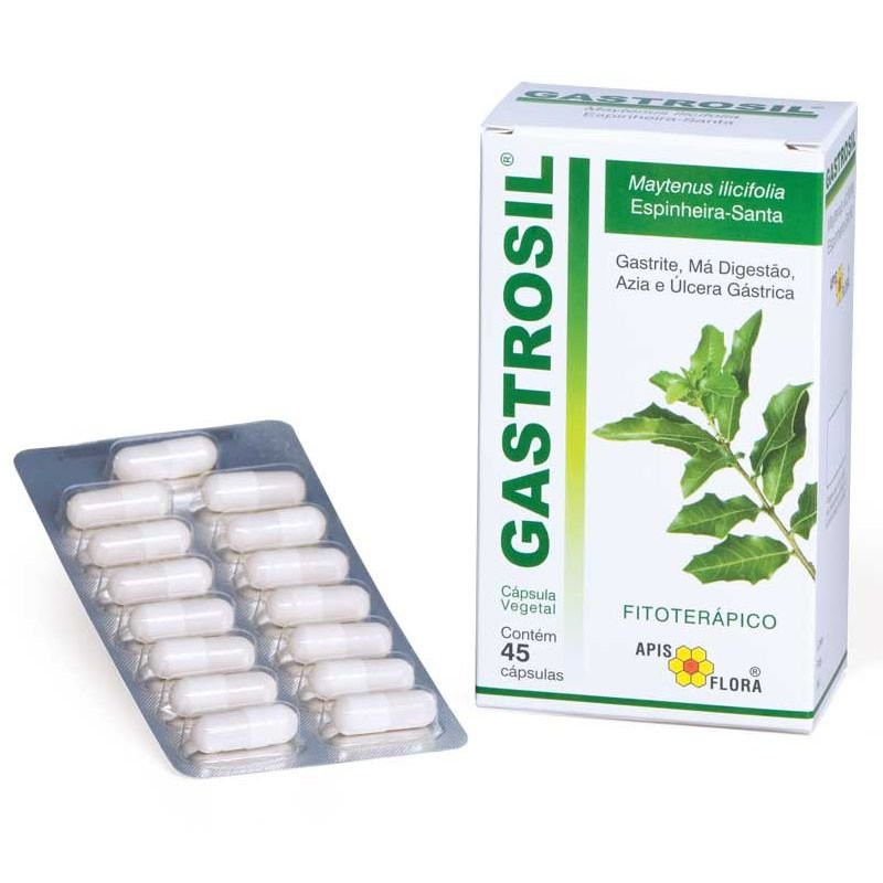 GASTROSIL® 45 Cápsulas (ESPINHEIRA SANTA) | Shopee Brasil