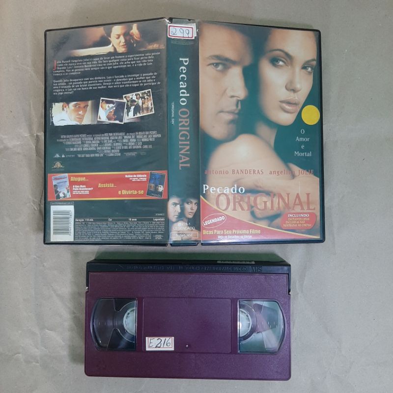 VHS PECADO ORIGINAL / LEGENDADO | Shopee Brasil