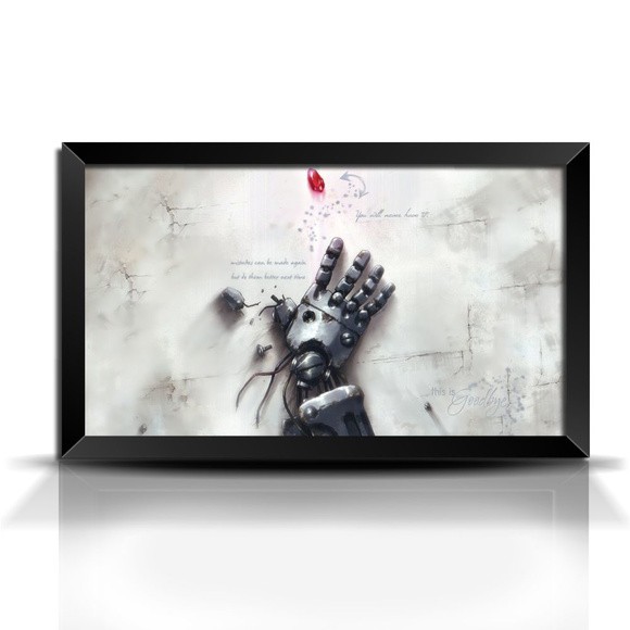Quadro Poster Anime Fullmetal Alchemist - Edward hand GA025 | Shopee Brasil