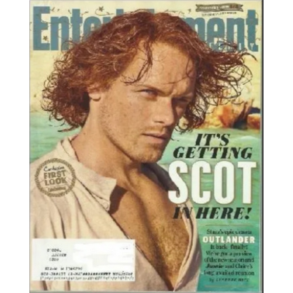 REVISTA E.WEEKLY, DE 01 DE SETEMBRO DE 2017 COM SAM HEUGHAN NA CAPA ...