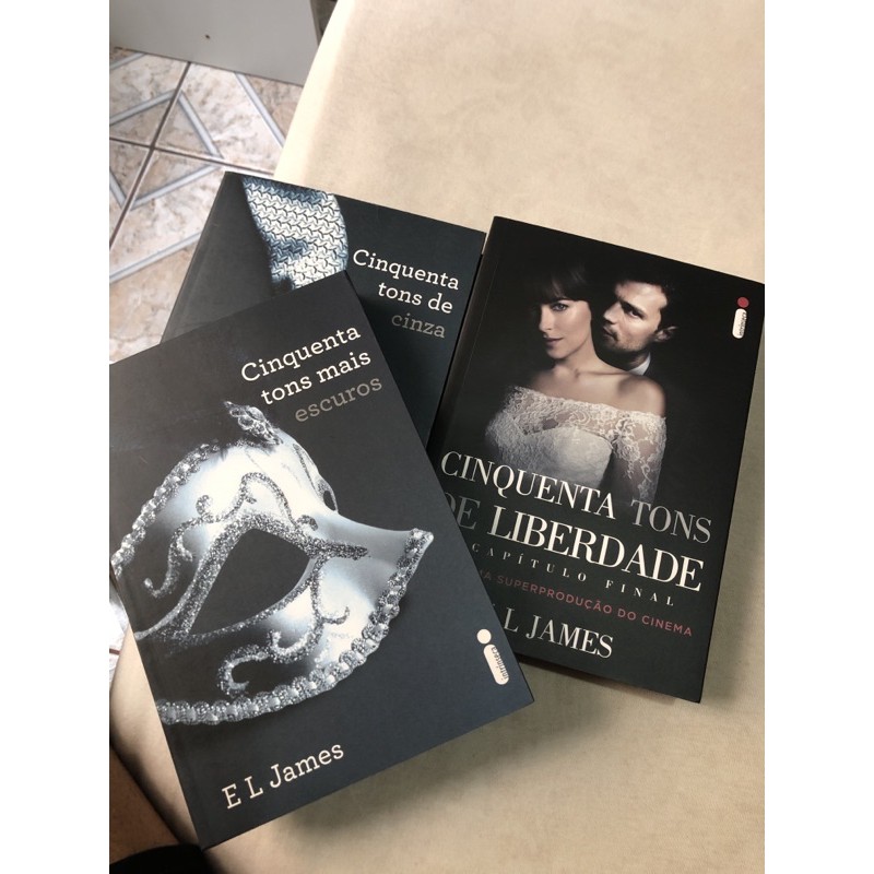Coleção Box Cinquenta Tons de Cinza | Shopee Brasil