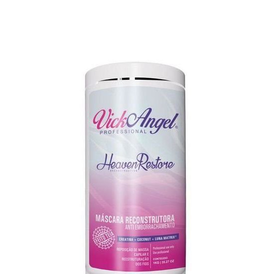 Vick Angel Máscara Reconstrutora Efeito Teia Heaven Restore 1kg ...