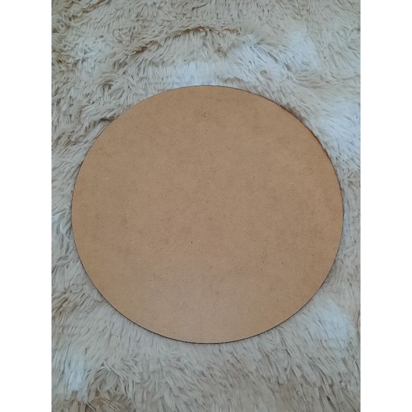 Sousplat 25cm/ círculo de MDF cru 3mm | Shopee Brasil