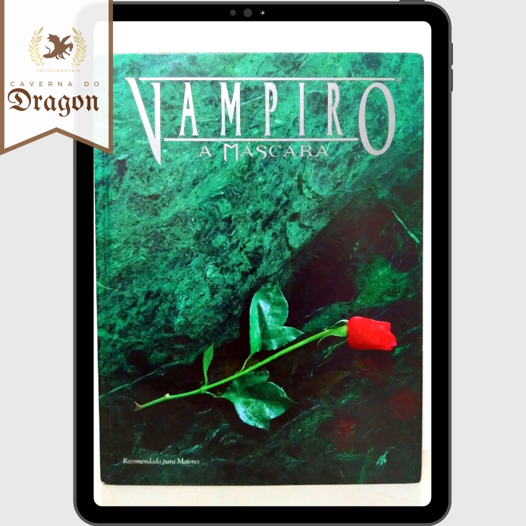 Livro de RPG Vampiro A Mascara, Módulo Básico (Capa Dura) | Shopee Brasil