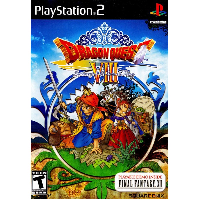 Dragon Quest VIII Journey Of The Cursed King (PS2) | Shopee Brasil