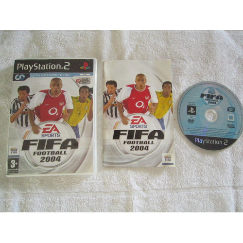 Playstation 2 Fifa 2004 ((( Jogo Original ))) | Shopee Brasil
