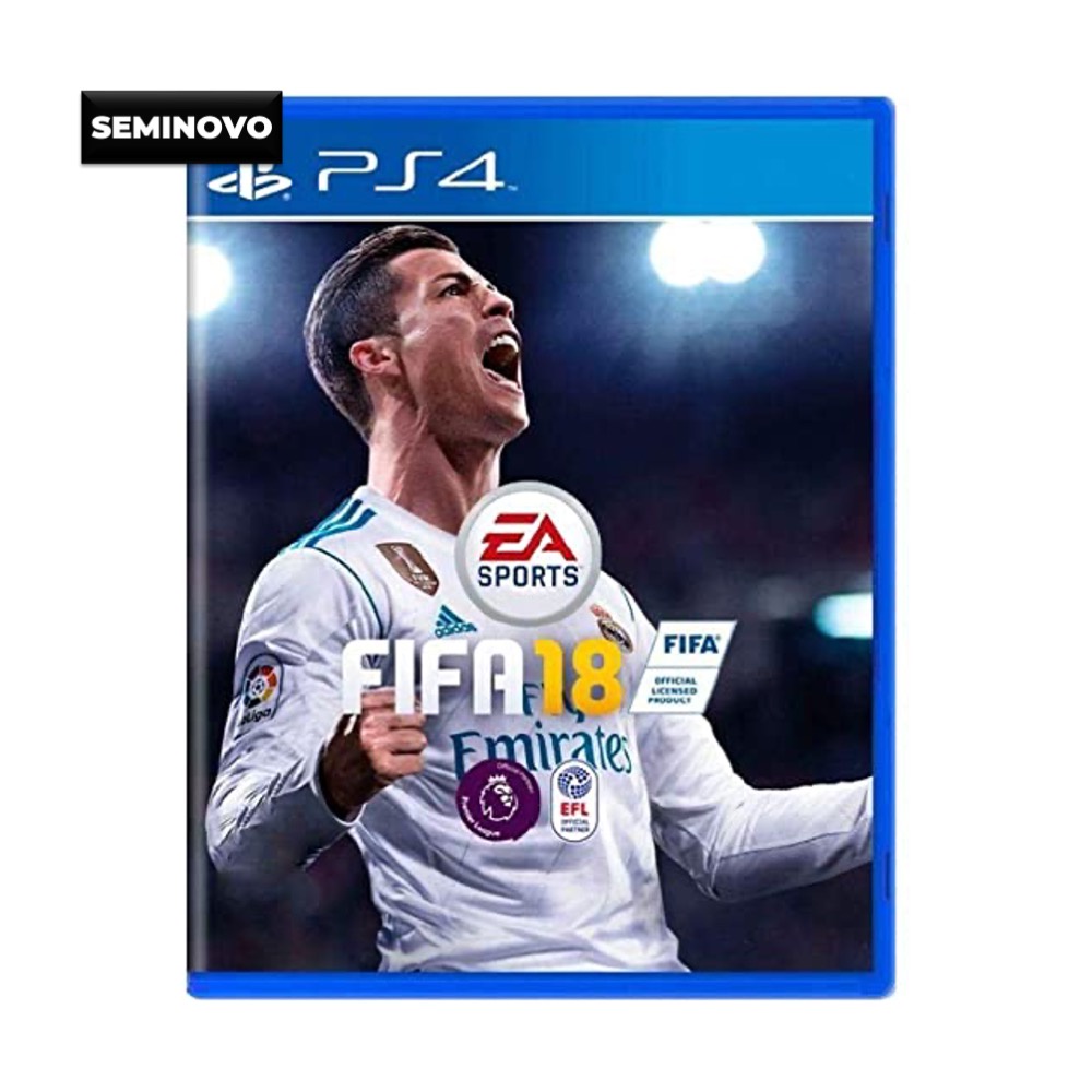 Jogo FIFA 18 PS4 Mídia Física Original (Seminovo) | Shopee Brasil