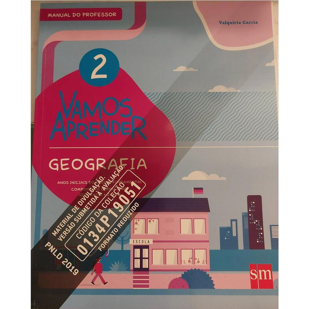 Vamos Aprender 2 Geografia anos iniciais Manual do professor EDITORA SM | Shopee Brasil