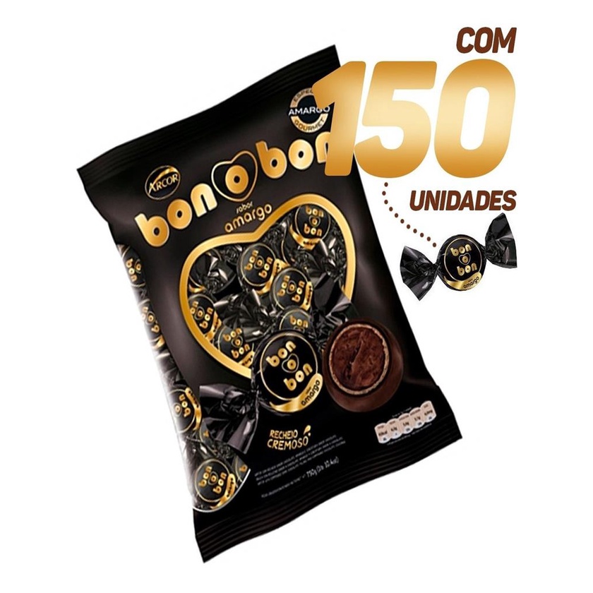 Kit 3 Pcts - 150 Unids. Bombom Bonobon Amargo - Arcor | Shopee Brasil