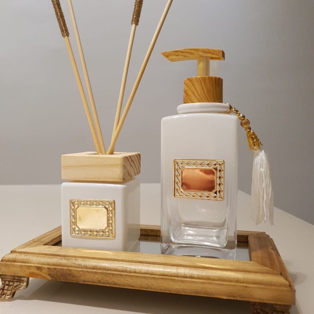 Kit lavabo com bandeja | Shopee Brasil