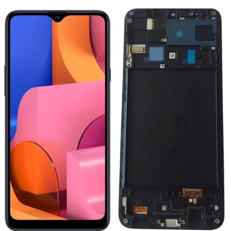 Tela Frontal Touch Display A20 A205 C/ Aro Original Oled Pronta Entrega | Shopee Brasil