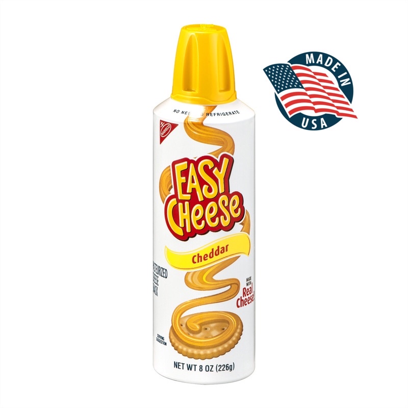 Nabisco Easy Cheese, Cheddar em Spray (226 g) - Melhora o Preço